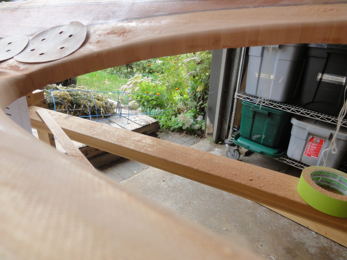 Coaming Part 5 & Hatch Part 2 – Strip Built Kayak