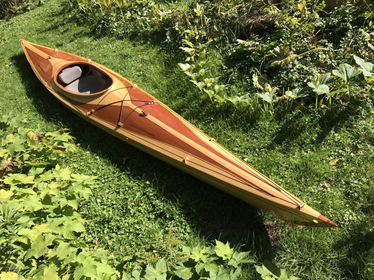 Strip Built Kayak – Information and a blog on my strip built kayak.
